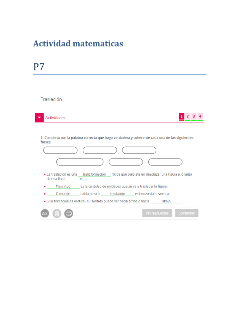 Actividad Matematicas | PDF