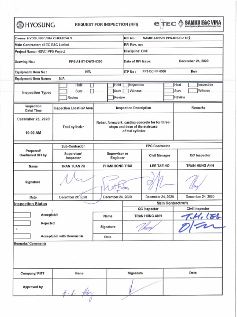 Samku HSVC PP5 Rfi C 1102 | PDF