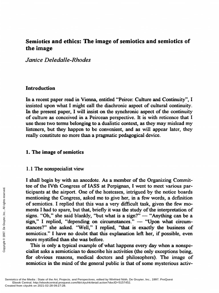 Part II | PDF | Semiotics | Image