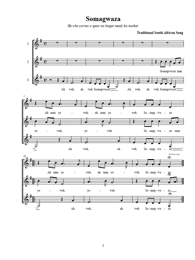 Choral Songs | PDF