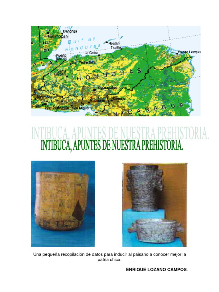 Intibuca Apuntes Sobre Nuestra Prehistoria | PDF | Équidos | Los bosques