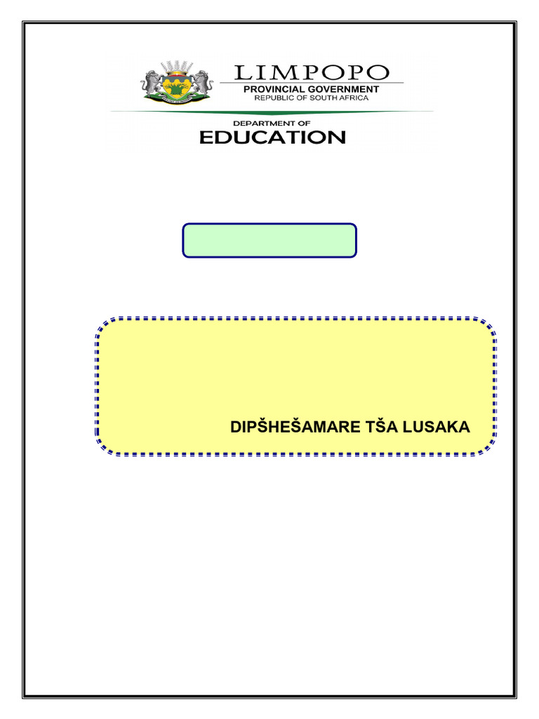 Paper 2 Sepedi HL Grade 11 Padi Study Guide | PDF