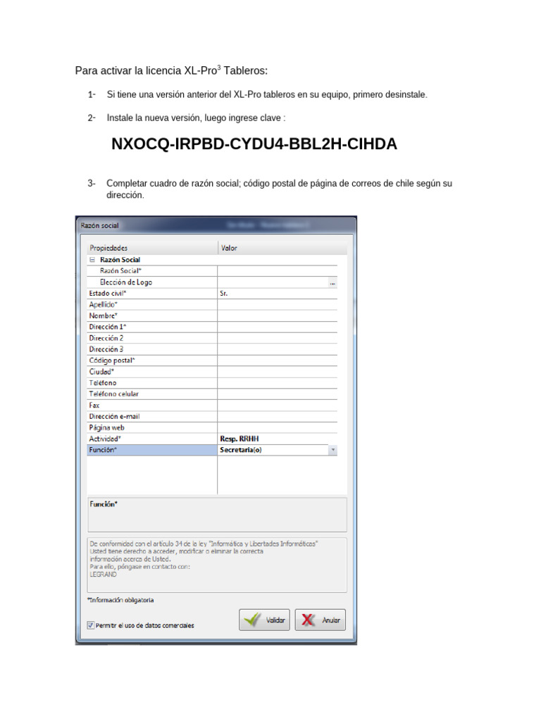 Clave XL-Pro3 Tab | PDF | Informática