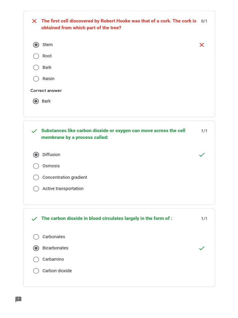 Cell Structure and Function Quiz | PDF | Cell (Biology) | Cell Membrane