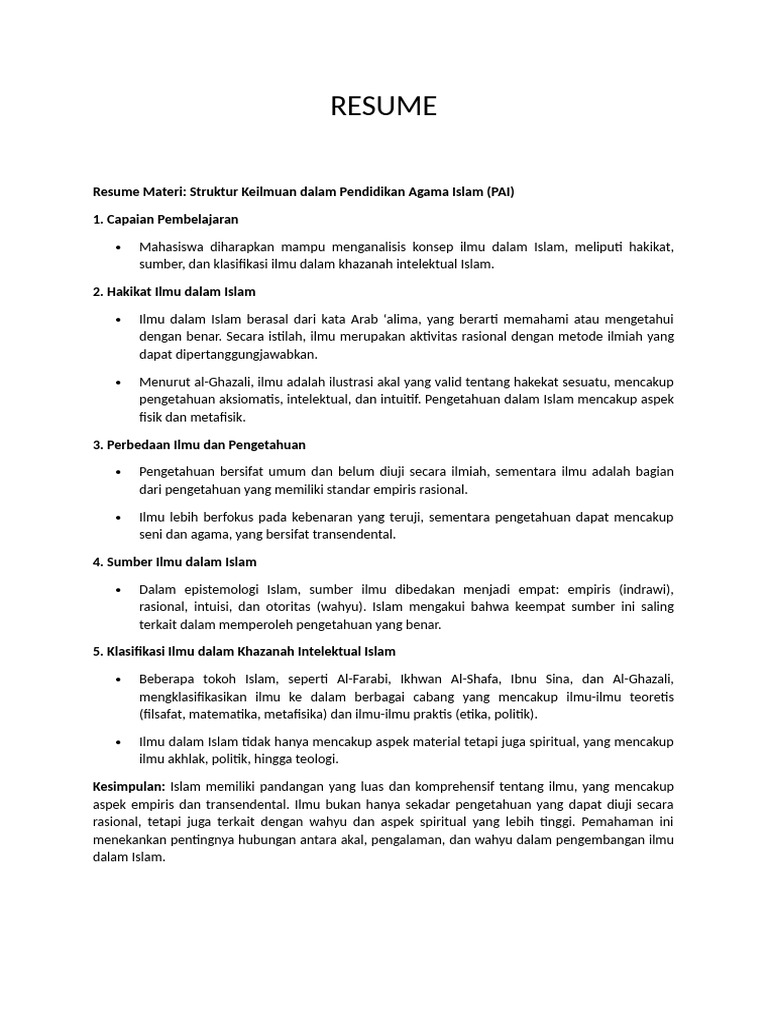 RESUME Modul 1 | PDF | Ilmu Sosial | Filsafat