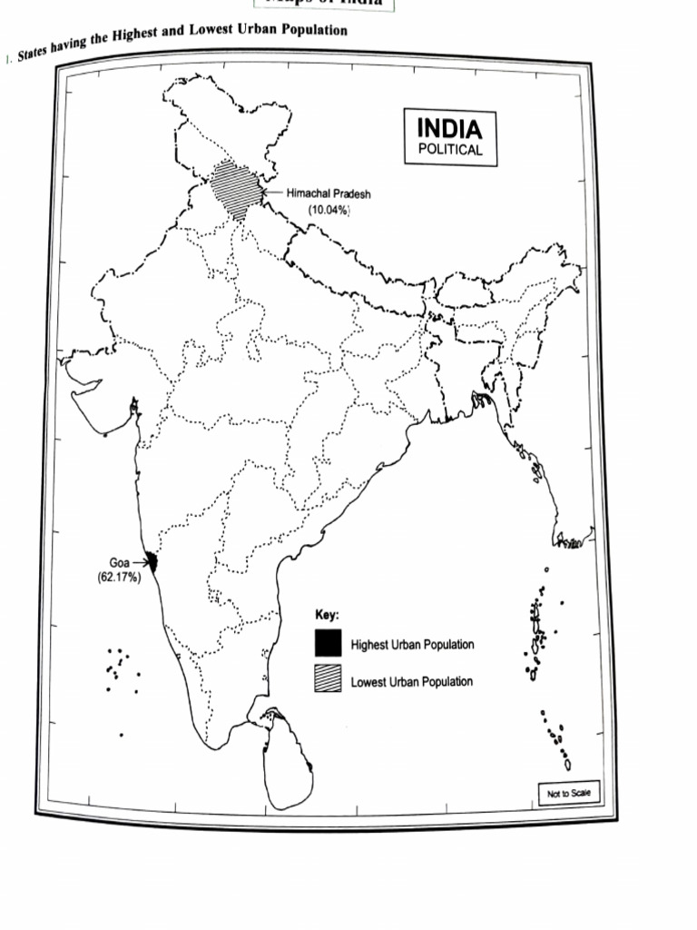 India Political Map Overview | PDF