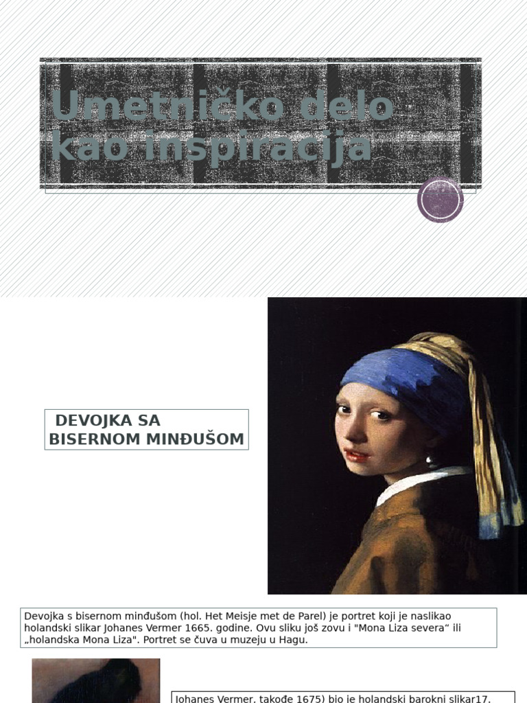 Umetničko Delo Kao Inspiracija | PDF