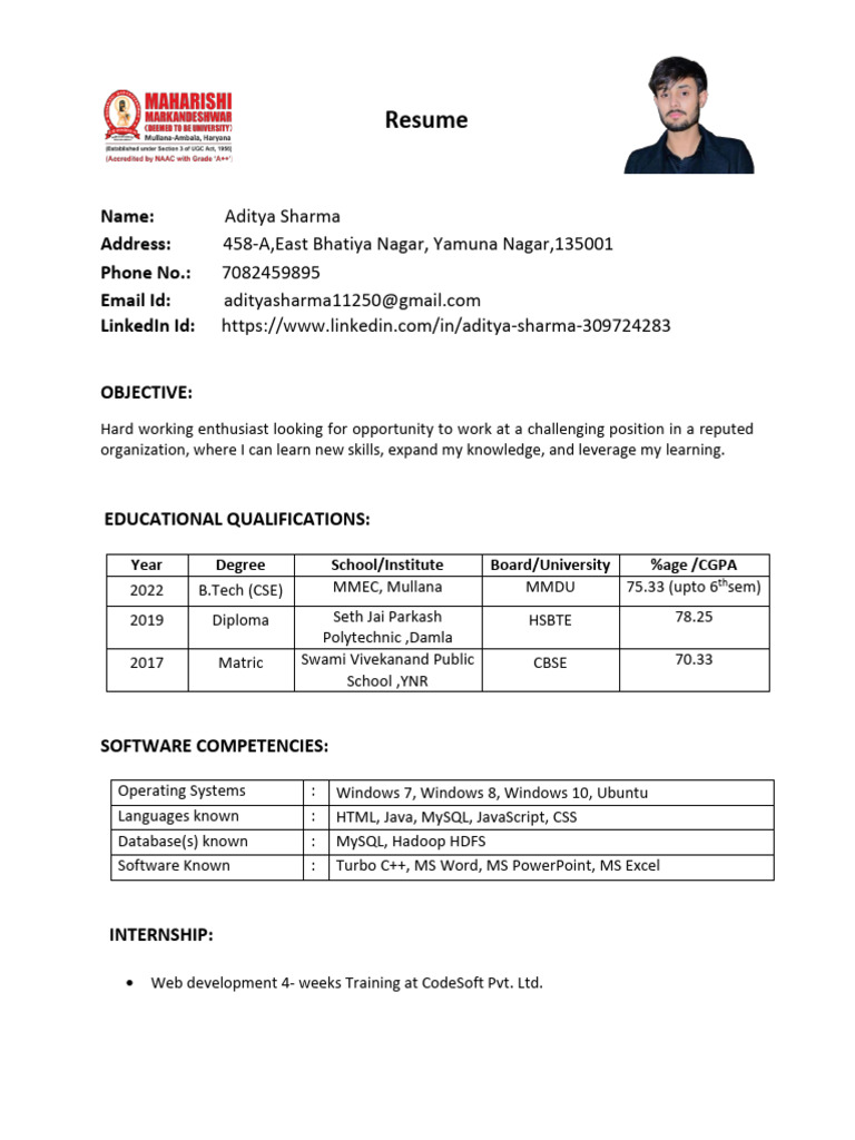 Aditya_Sharma-Resume 3 | PDF | Computing | Software Engineering Aditya_Sharma-Resume 3 | PDF | Computing | Software Engineering