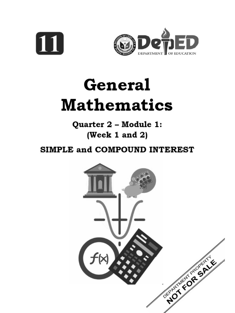 Gen Math Q2 M1 | PDF | Interest | Exponentiation