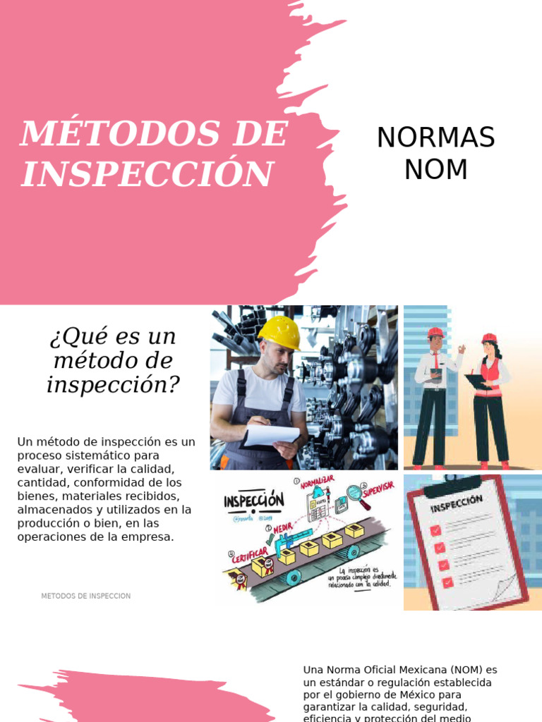 Presentacion LAS NOM | PDF | Calidad (comercial) | México