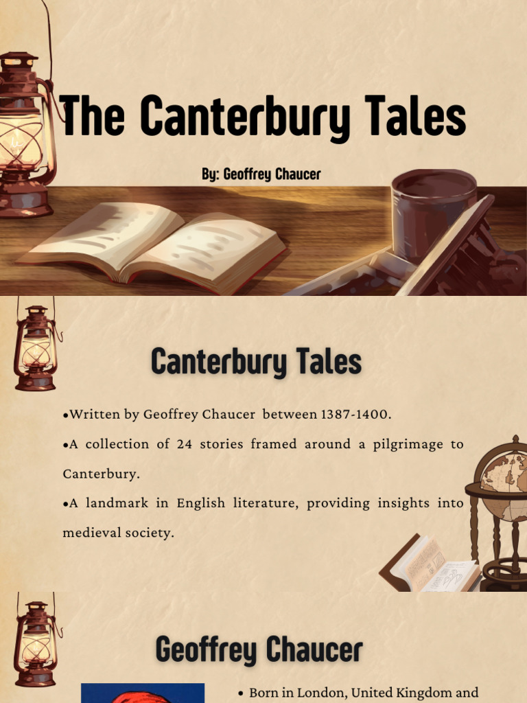 Tesoro the Canterbury Tales | PDF | The Canterbury Tales | Middle ...