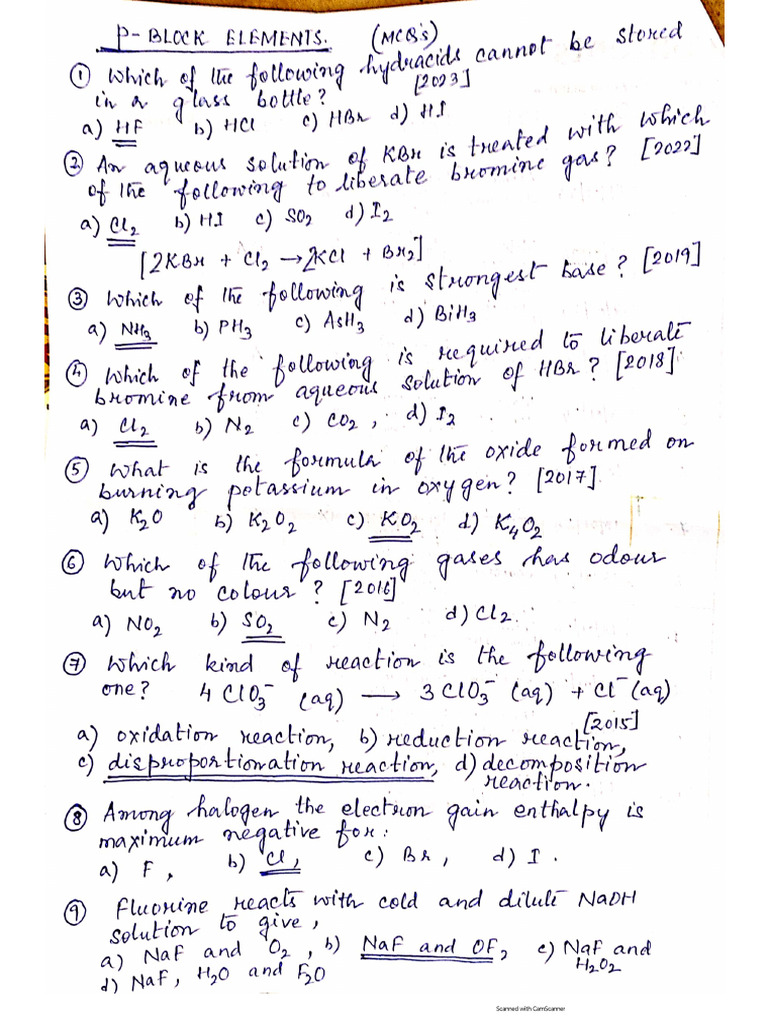 Gen. Principles and Processes of Isolation of Elements (Class 12) | PDF