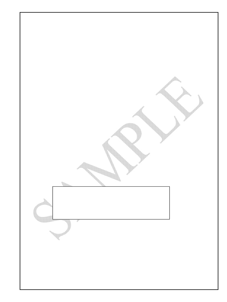 Ssc-I - Physics Sample Practical | PDF