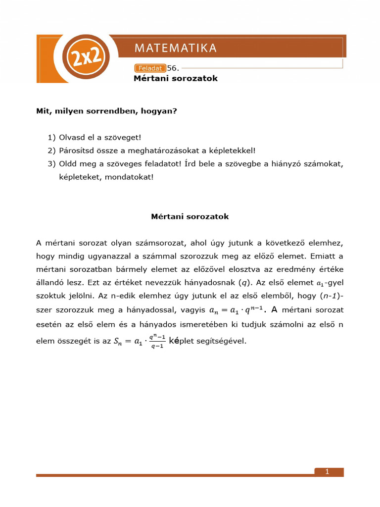 Mertani Sorozatok | PDF