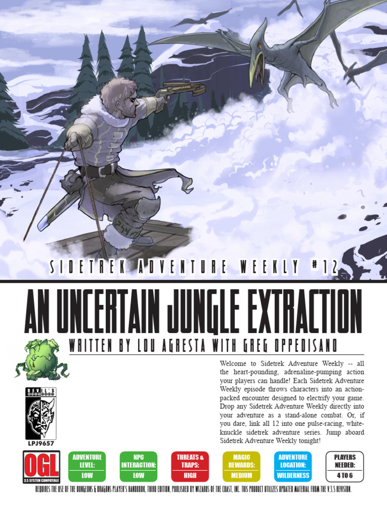1-5 Levels Part 12 An Uncertain Jungle Extraction | PDF | Snow