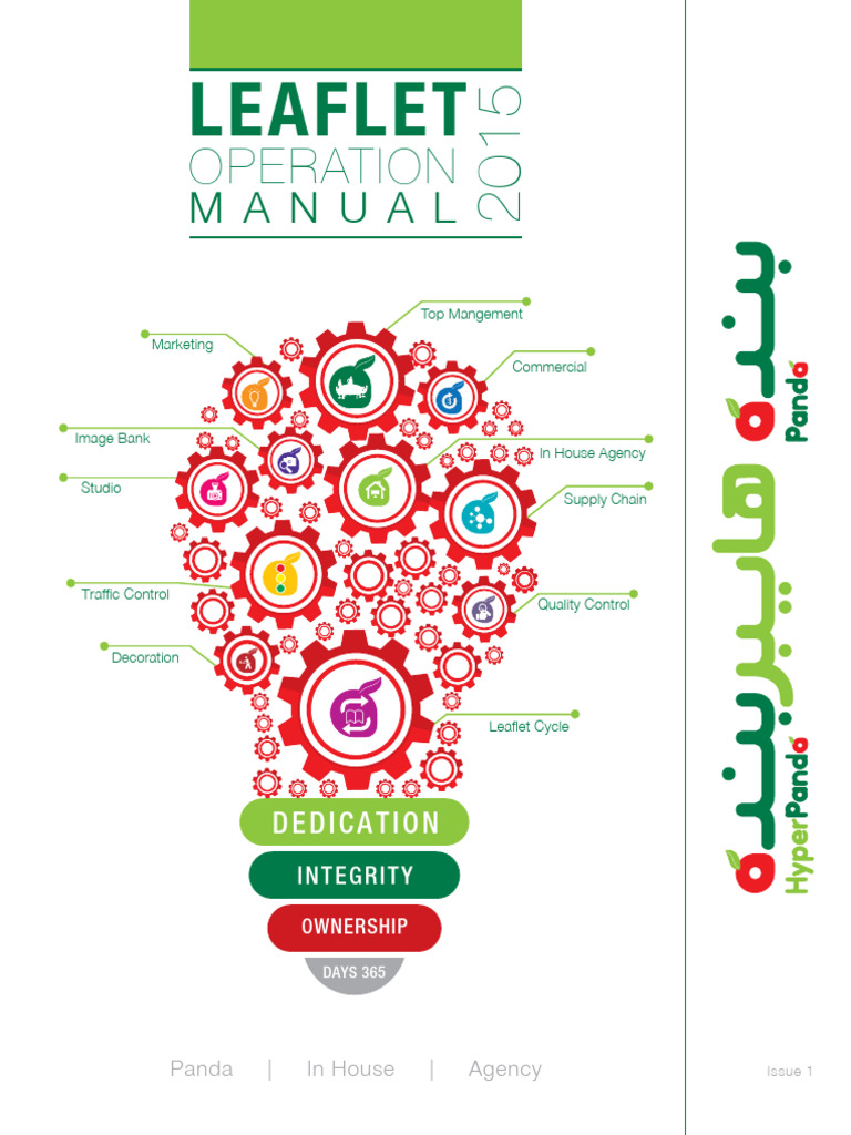 Leaflet Operation Manual Final | PDF | Photograph | Marketing
