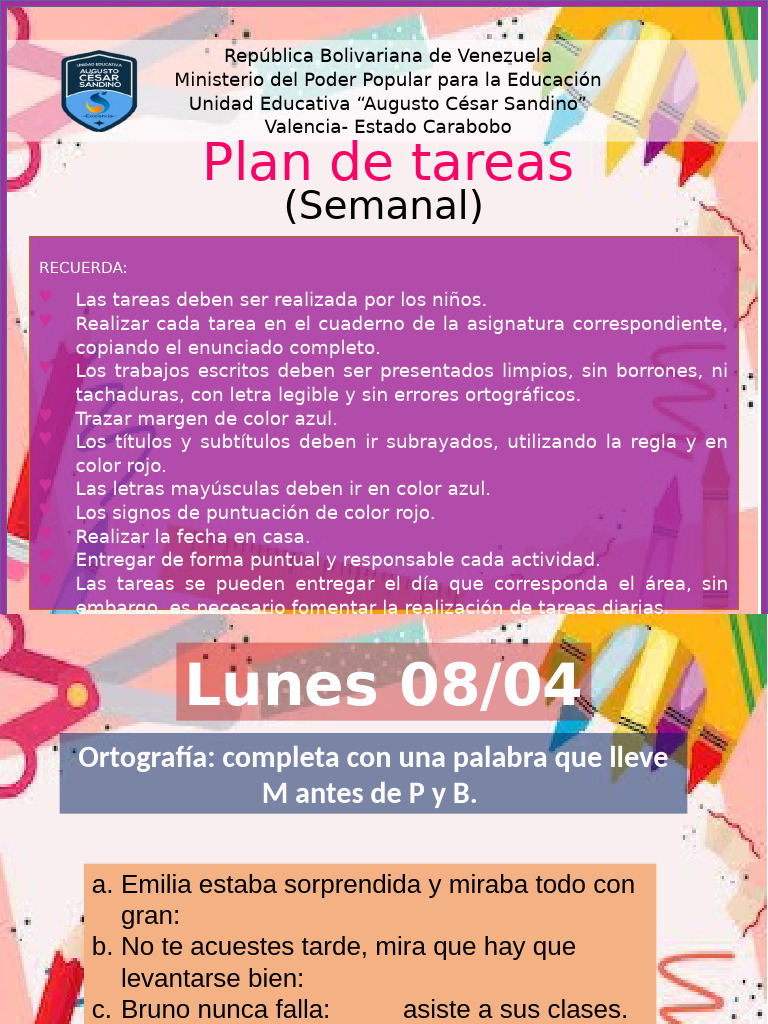 Copia de 3er Grado Plan de Tareas 3ra Semana | PDF