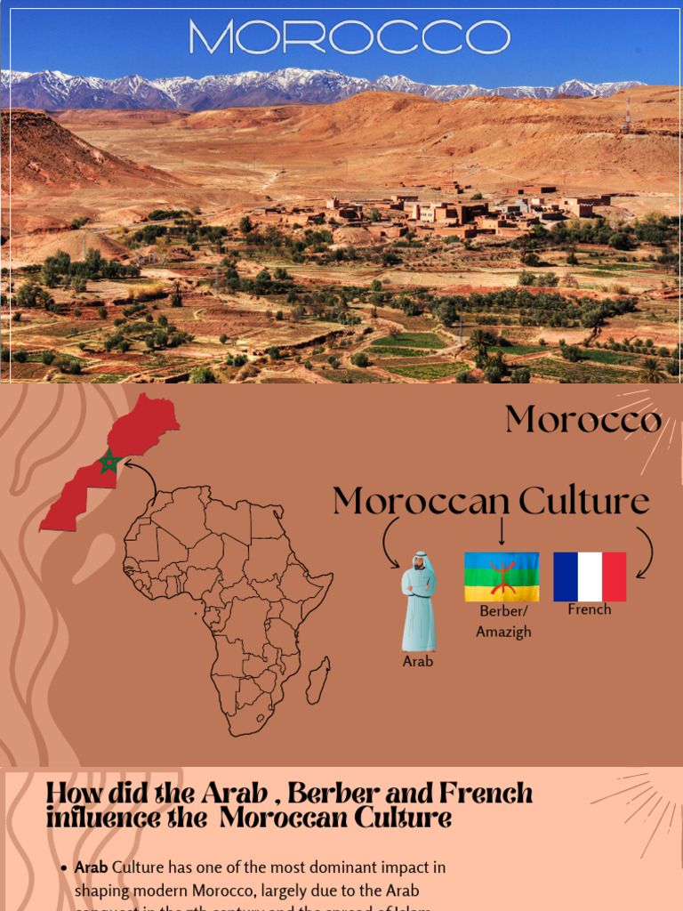 Morocco-PPTX | PDF | Arabic | Morocco
