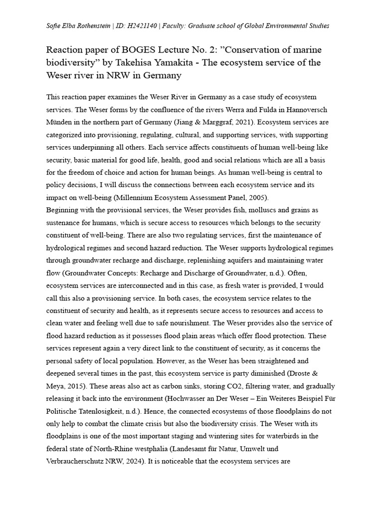 Reaction Paper of BOGES Lecture No. 2 - Prepared by Sofie Elba ...