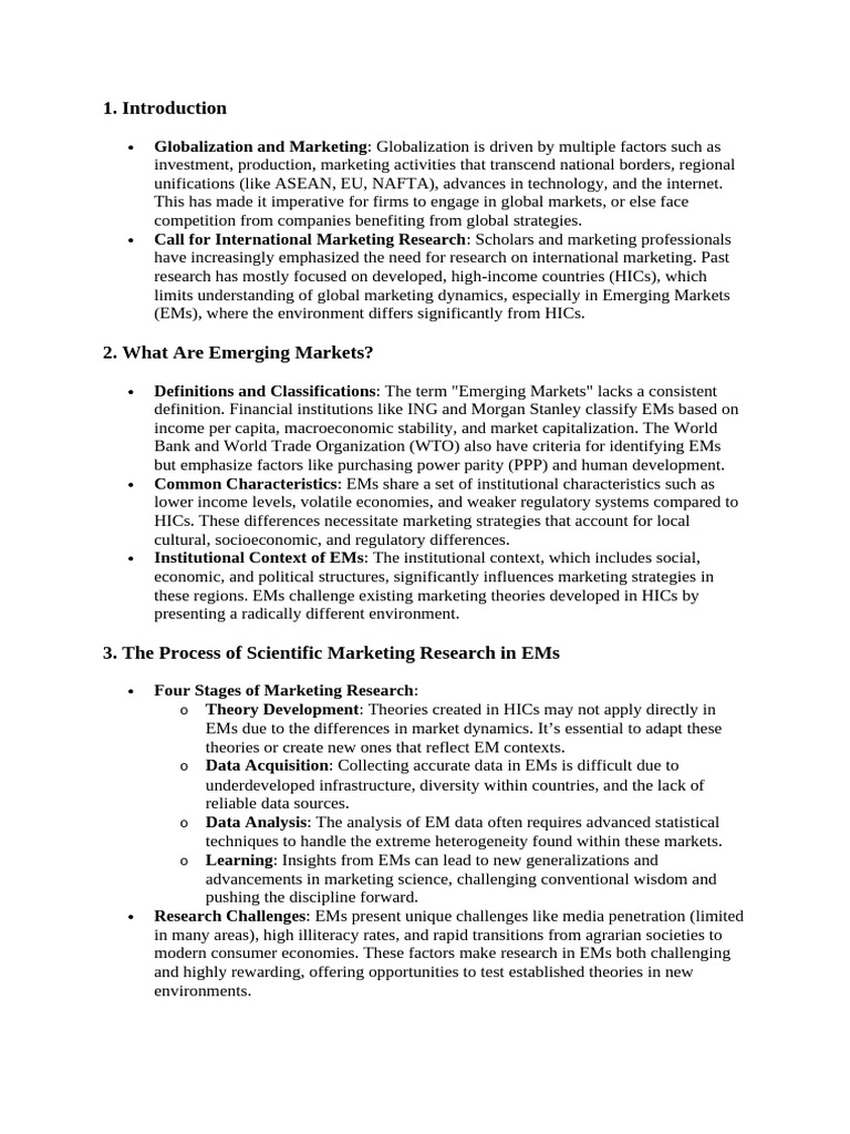 Summary (1) Marketing Reneissance | PDF | Marketing | Data