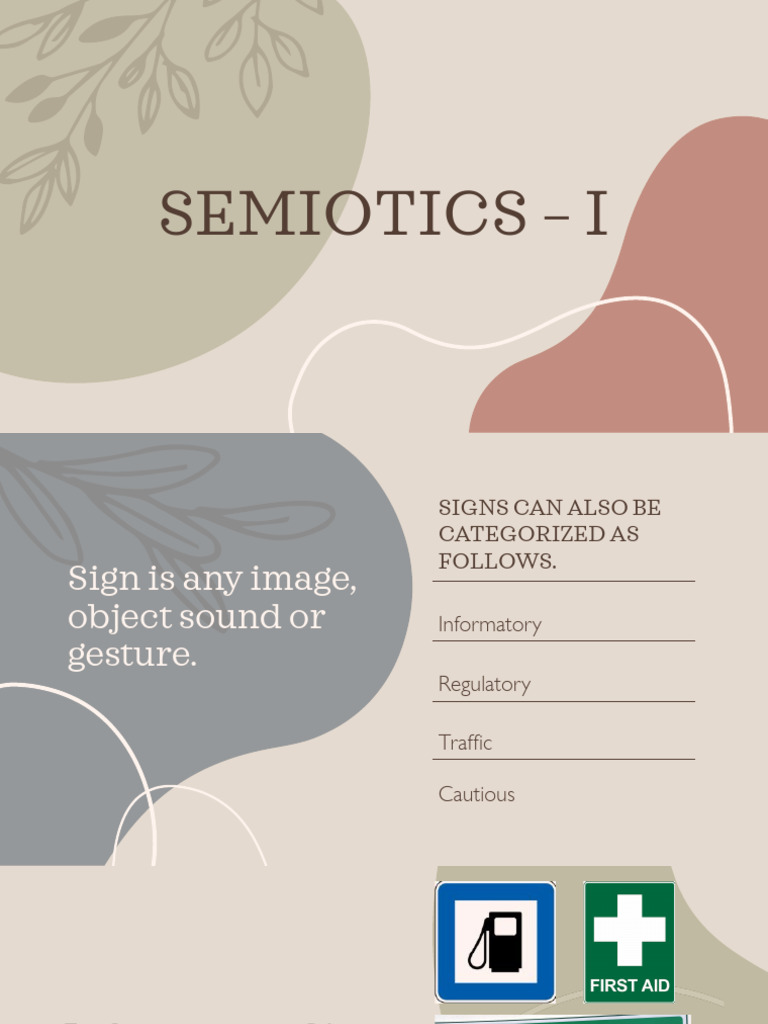 Semiotics Ppt 2 Pdf Politics Social Science