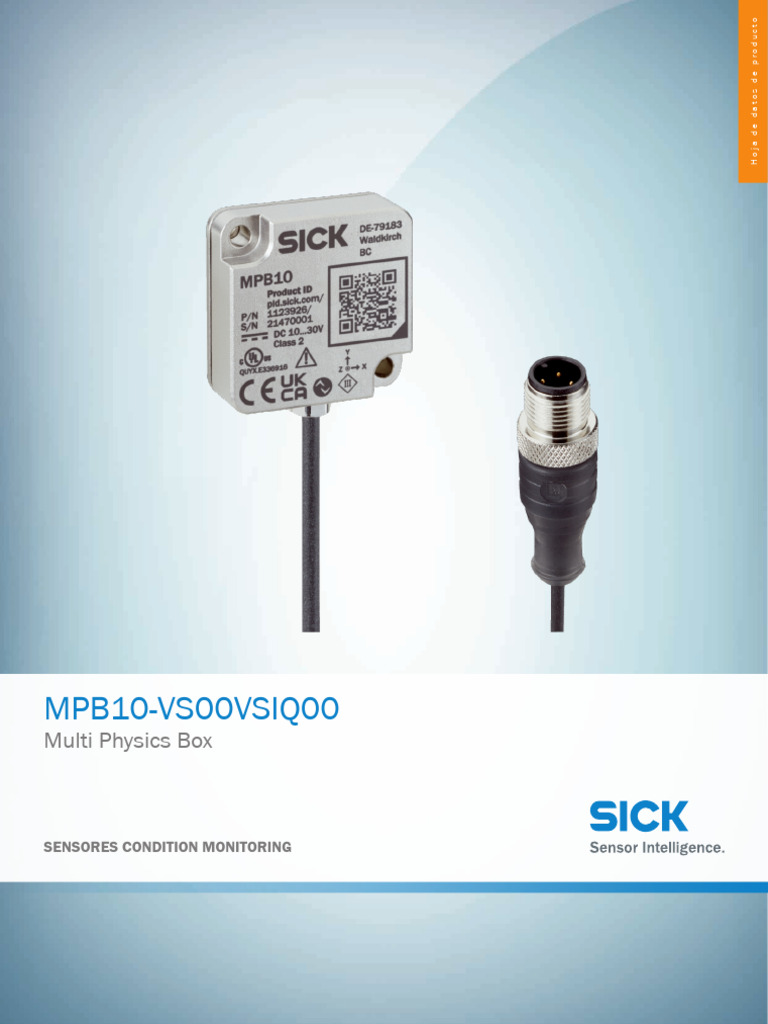 Datasheet MPB10-VS00VSIQ00 1123926 Es | PDF | USB | Software de la ...