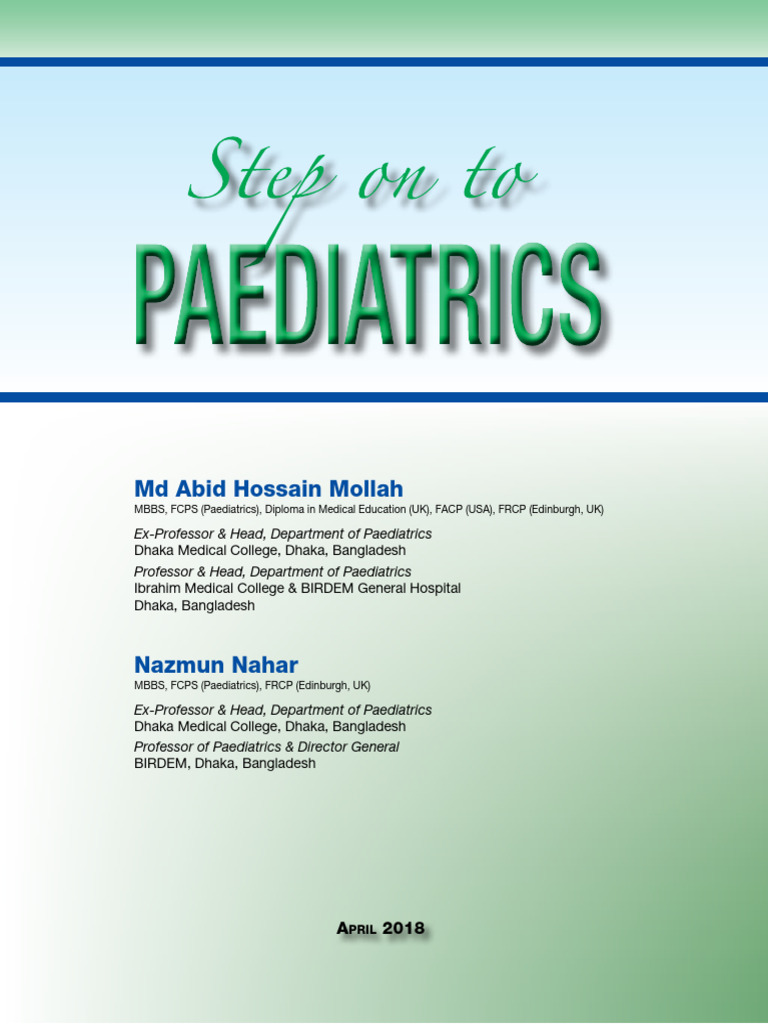 Step On To Paediatrics 4th Edition | PDF | Pediatrics | Doctor Of Medicine