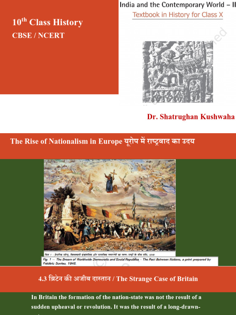10th Class History CBSE 01 | PDF