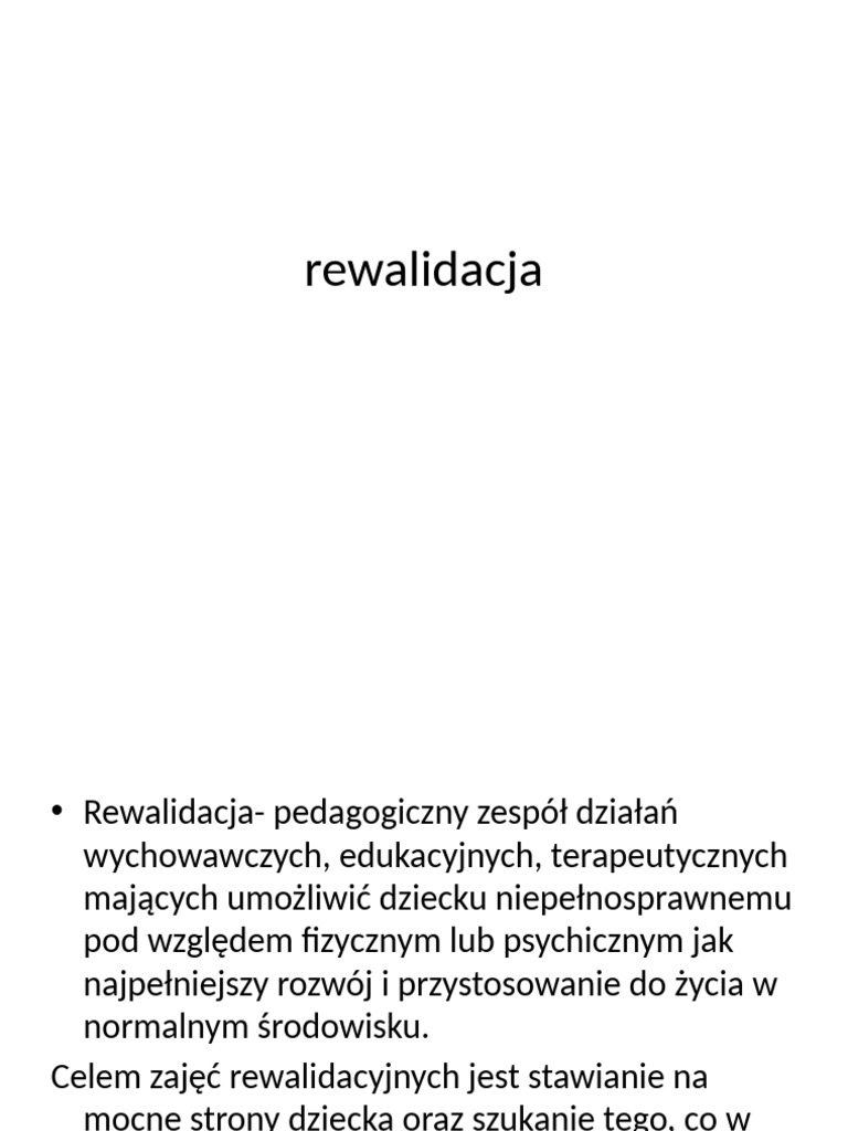 Rewalidacja 2019 | PDF