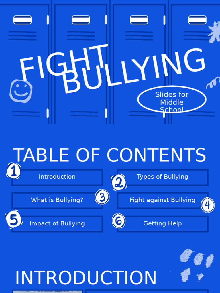 Middle School Bullying Guide | PDF