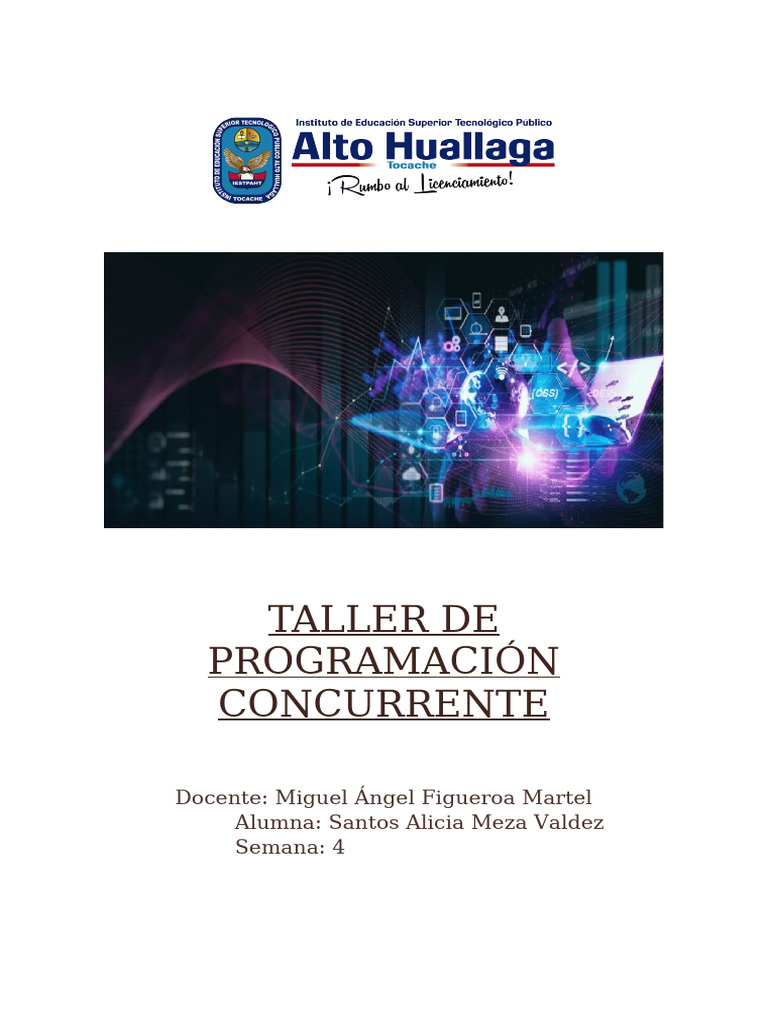 Taller de Programación Concurrente | PDF