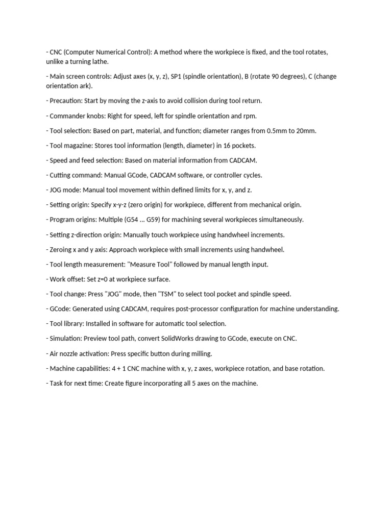 CNC Final Report | PDF