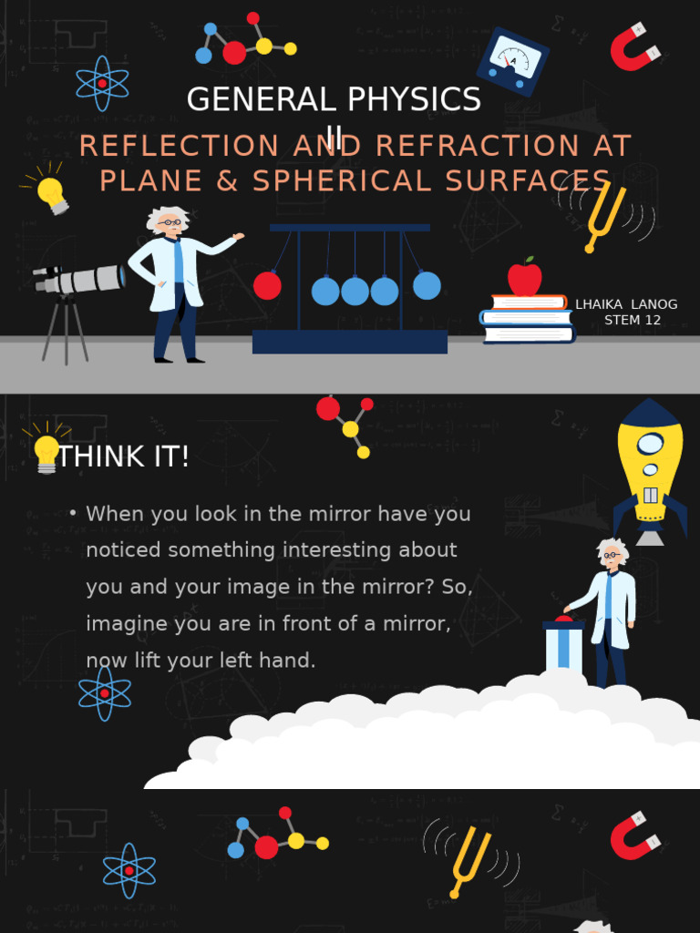 GEN PHY | PDF | Reflection (Physics) | Mirror