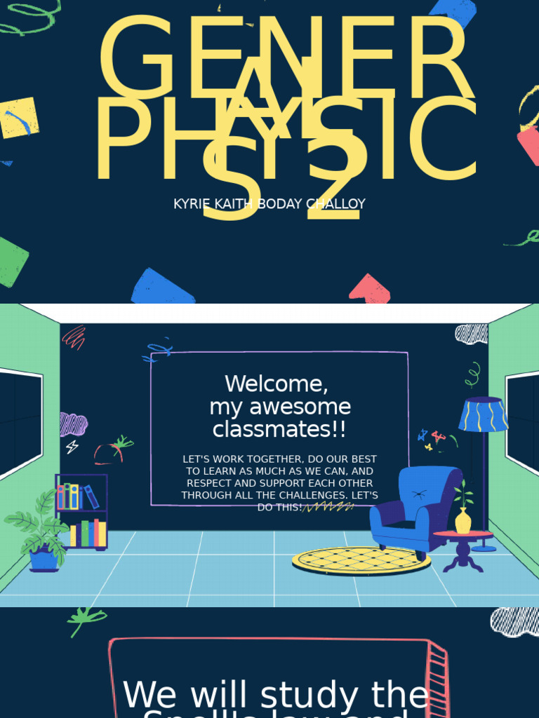 Chalkboard Mathematics Class Orientation Education Presentation ...