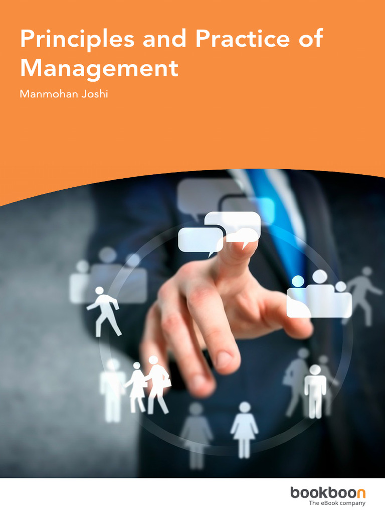 258) Principles and Practice of Management by Manmohan Joshi | PDF ...