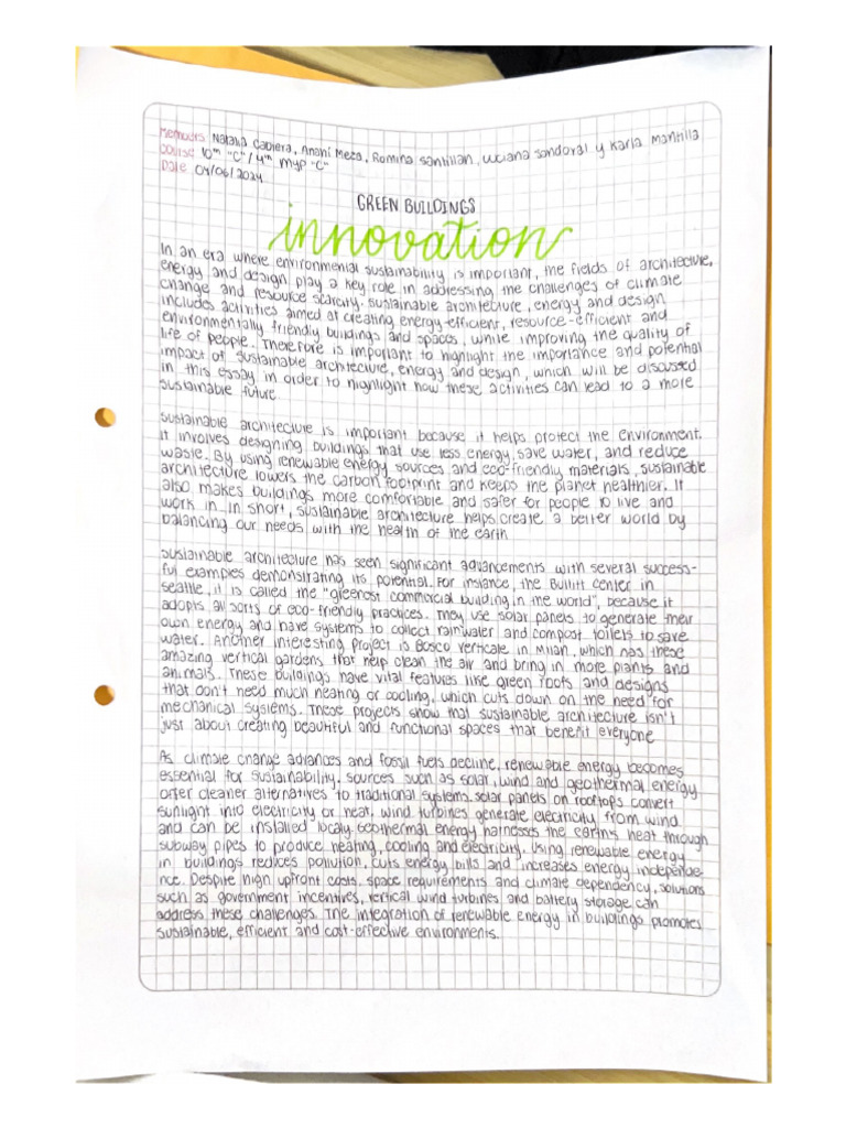 Green Buildings | PDF