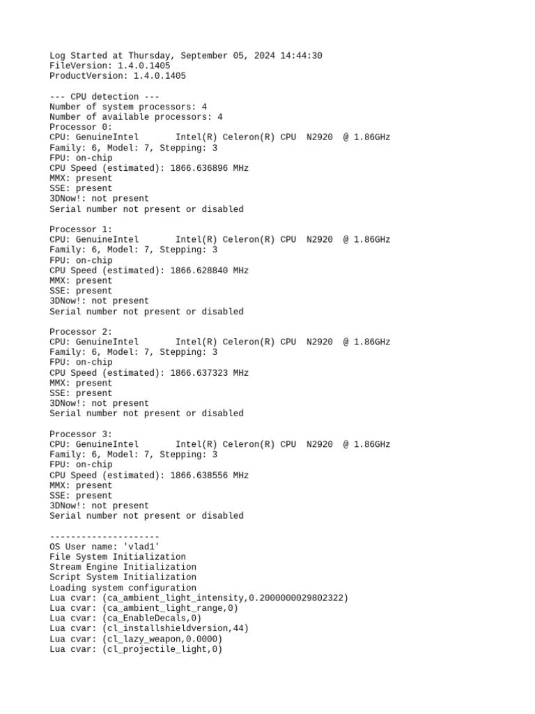 log_WinSV | PDF | Computer Engineering | Computing