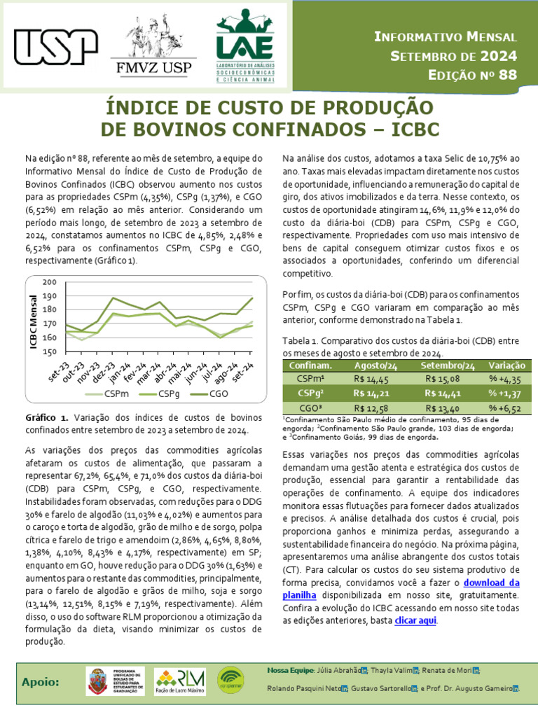 ICBC LAE Informativo Ed 88 Set 2024 | PDF | Economia