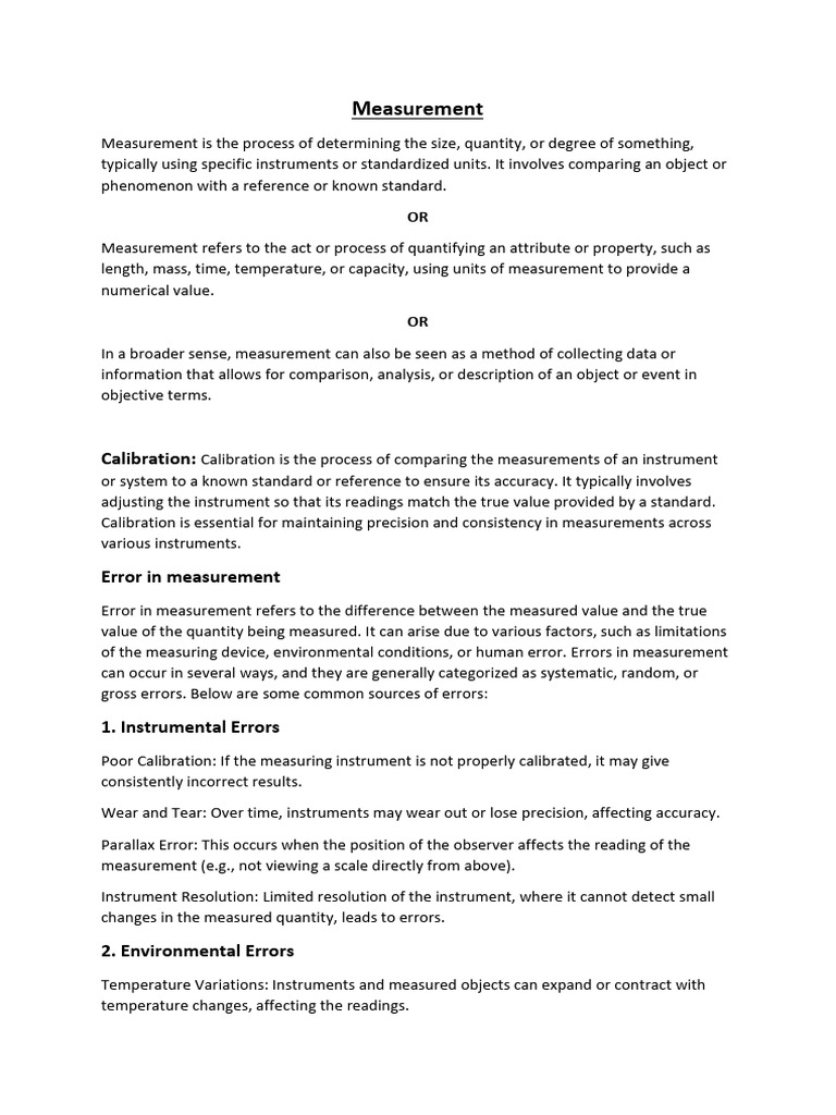 Unit 5 Notes Fme | PDF | Thermocouple | Calibration Unit 5 Notes Fme | PDF | Thermocouple | Calibration