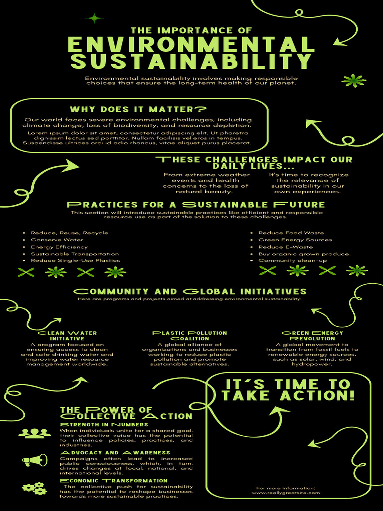 Importance of Environmental Sustainability | PDF | Sustainability ...
