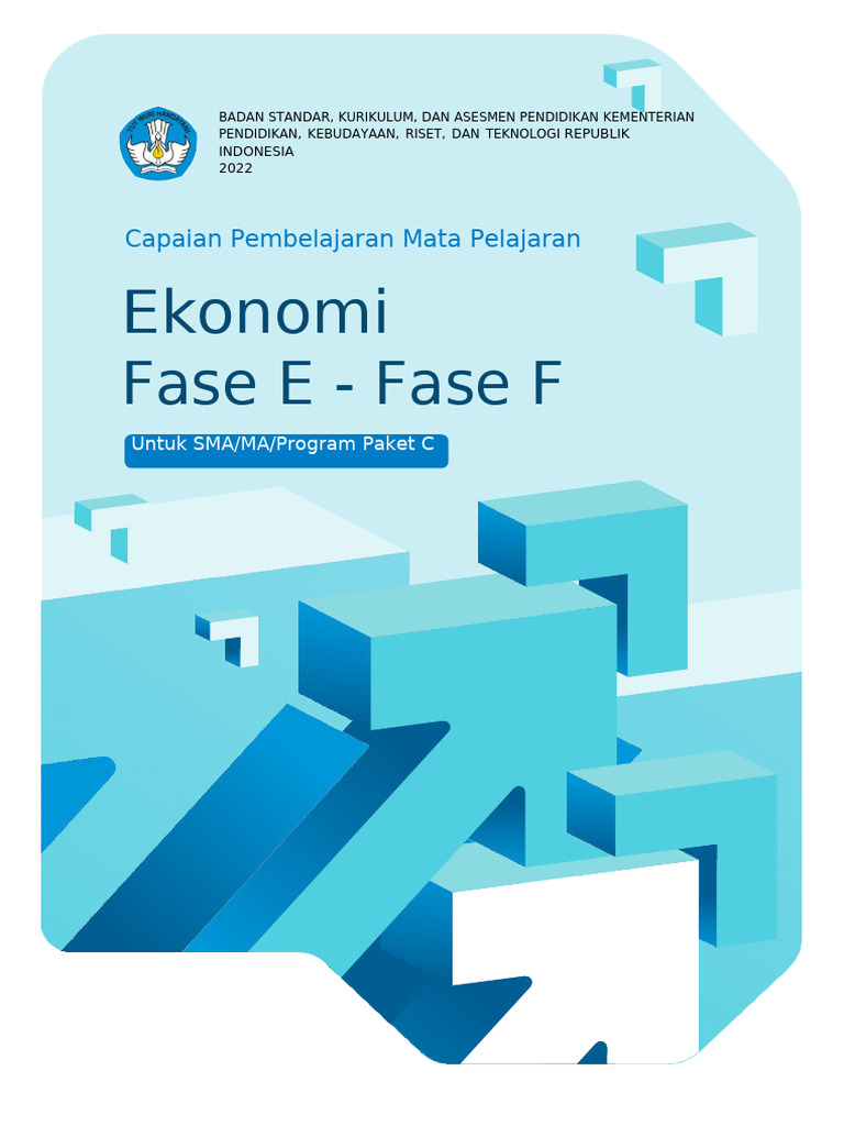 CP Ekonomi Fase E - Fase F SMA | PDF | Karier & Perkembangan