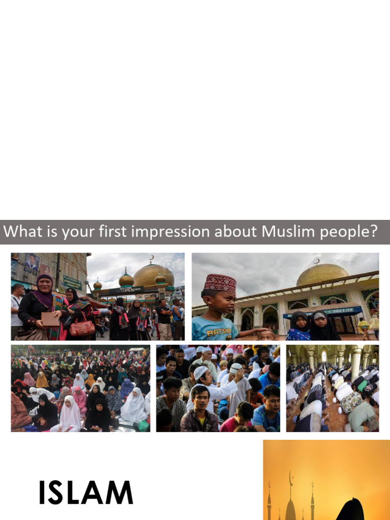 Islam Brief Historical Background and Sacred Scripture | PDF | Prophets ...