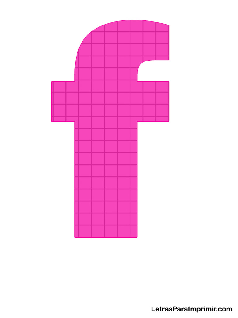 Letras para Imprimir F | PDF