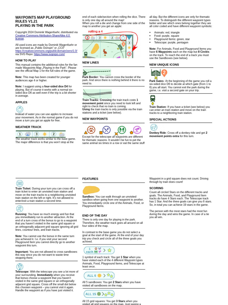 Waypoints_Map_Playground_Rules_v1.21 | PDF