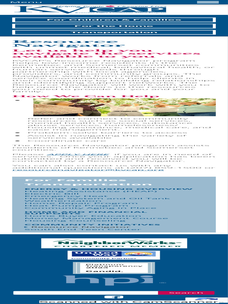 Resource Navigator - KVCAP | PDF