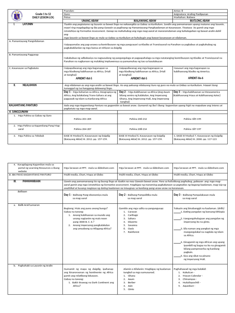 Final AP8 2nd LC 5 6 | PDF