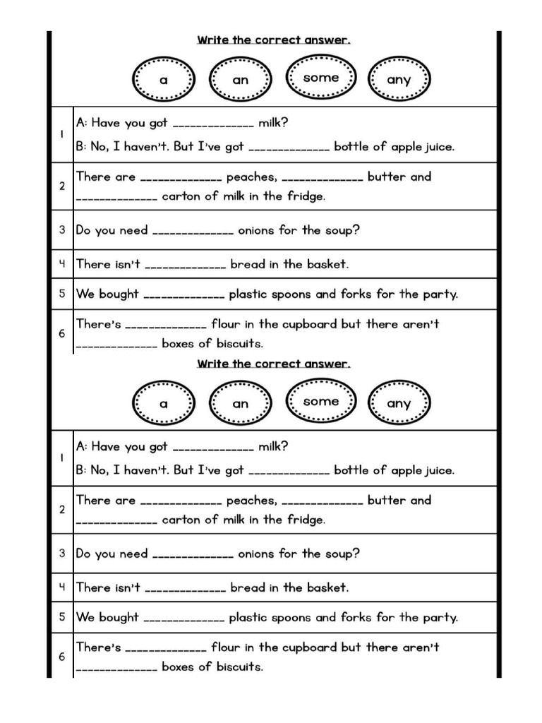 Worksheet Year 4 | PDF