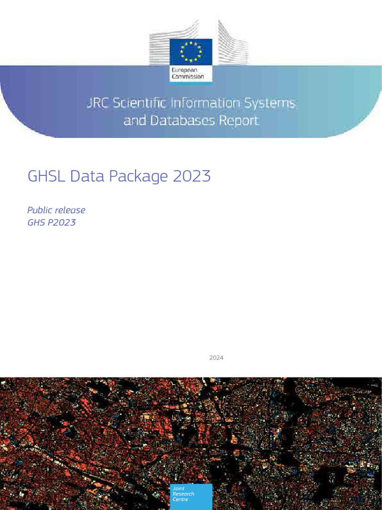 GHSL Data Package 2023 Light | PDF | Geographic Information System