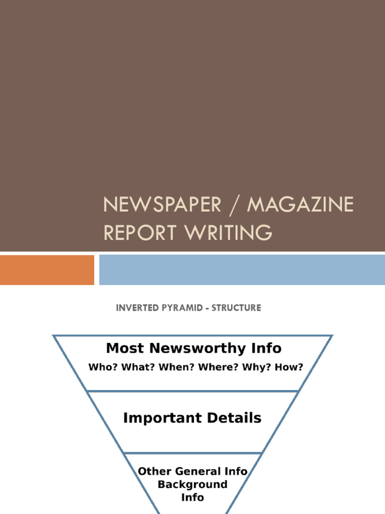 Report Writing 1 | PDF | Travel