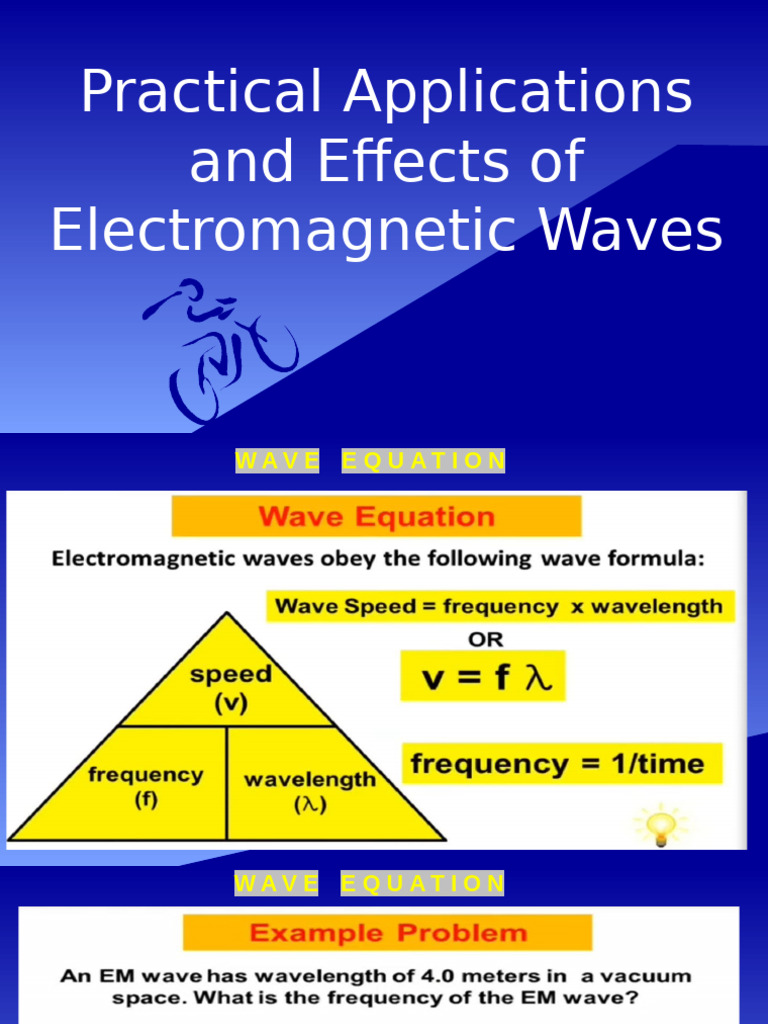 Electromagnetic Waves: Applications & Effects | PDF | Ultraviolet ...